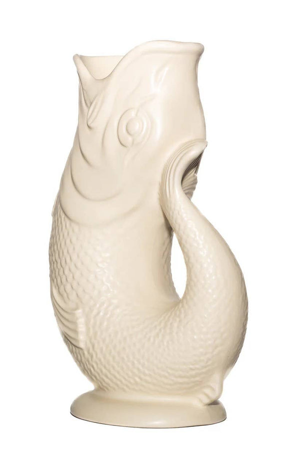 Mini Gluggle Pitcher Vase, Matte Sand - Walter Pine Floral Studio