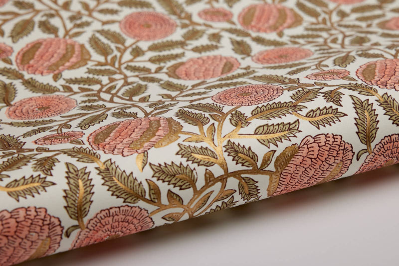 Hand Printed Gift Wrap - Walter Pine Floral Studio